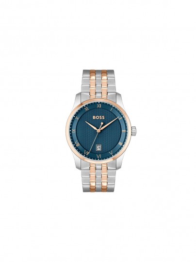 Muški sat u dve boje čelika - BOSS PRINCIPLE - TIMER