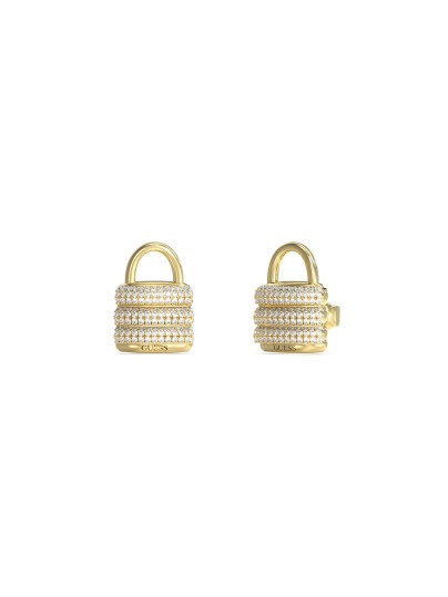 Guess MY SECRET JUBE05419JWYGT/U – Ženske Zlatne Minđuše Katanac sa ...